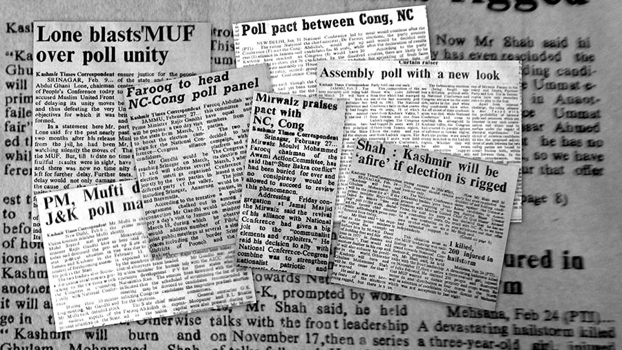 Rajiv Gandhi, Farooq Abdullah, and the Fateful 1987 Elections in Jammu ...